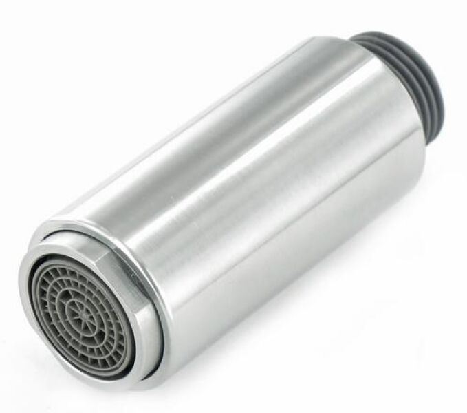 Douchette CULINA-S MINI finish acier inoxydable NF, surface métallique ...