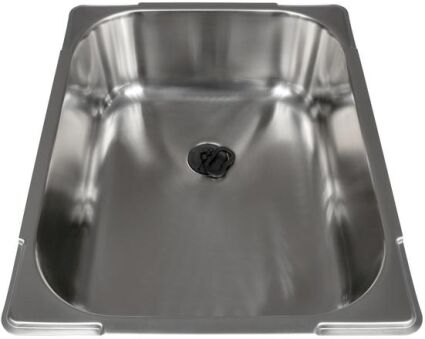 Cuvette en inox avec bouchon PLENTA - Achat/Vente BLANCO 221146