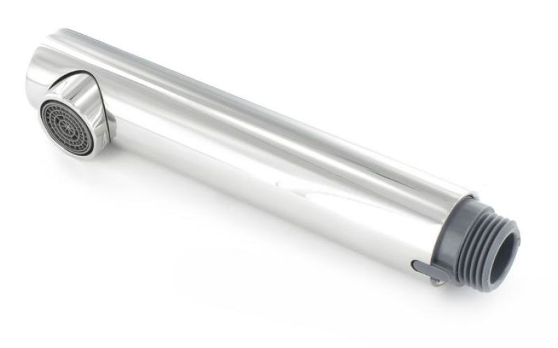 Douchette LINUS-S HP acier inoxydable brossé aspect brillant compléte ...